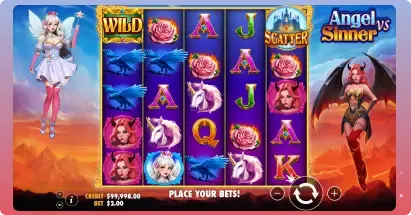 Play Angel vs Sinner from PragmaticPlay | Jackpot.bet